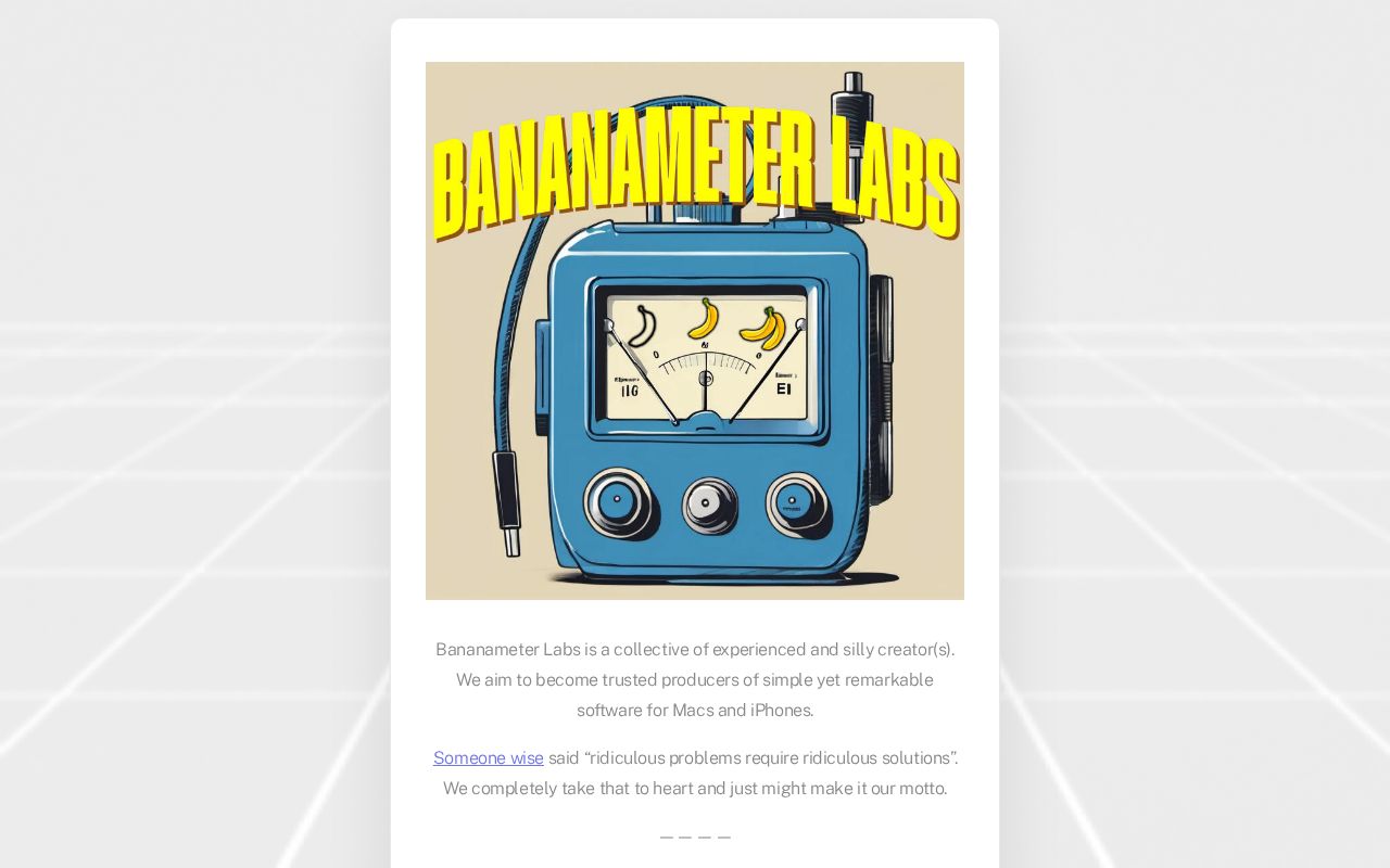 Bananameter Labs